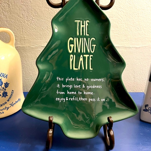 Rae Dunn | Holiday | Rae Dunn Christmas Tree Giving Plate | Poshmark